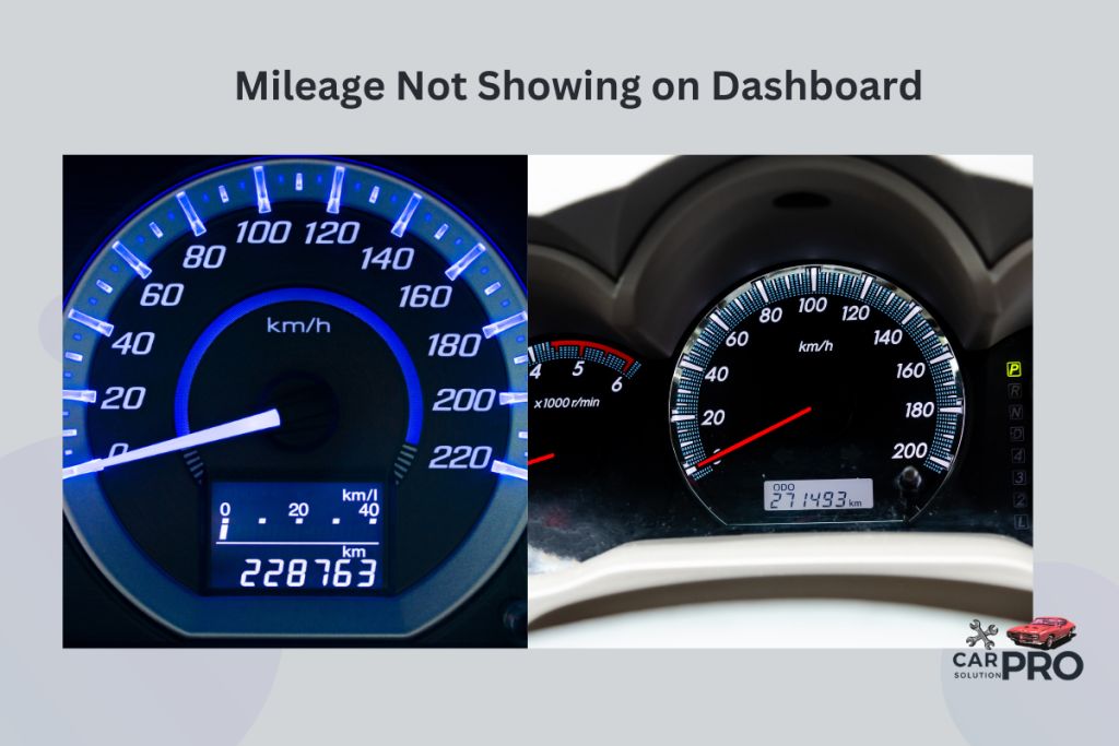 Mileage Not Showing on Dashboard: Quick Fixes for Vehicle Display Issues